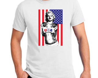 Marilyn monroe flag | Etsy
