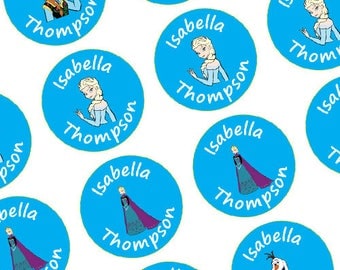 Frozen name tags | Etsy