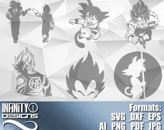 Dragon ball svg | Etsy