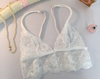 Sheer bralette | Etsy