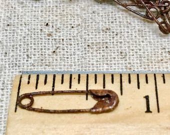 Rusty safety pin | Etsy