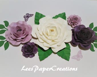 Large paper flowers | Etsy
