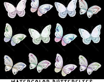 Butterfly clip art | Etsy
