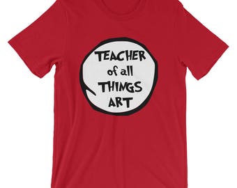 Art teacher shirt | Etsy