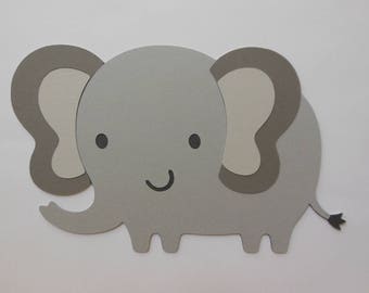 Elephant cutouts | Etsy
