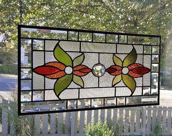 Stained glass window | Etsy