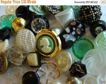 Tiny antique buttons | Etsy