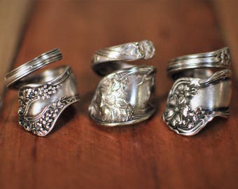 Spoon ring | Etsy