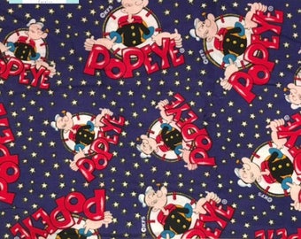 Popeye fabric | Etsy