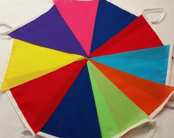 Fabric bunting | Etsy