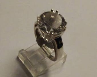 Quartz crystal ring | Etsy