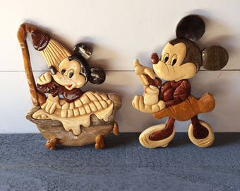 Intarsia woodworking | Etsy