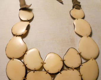 Tagua nut jewelry | Etsy