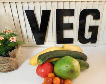 Vegetable fruit sign | Etsy