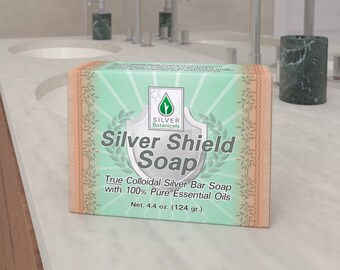 Shield bar soap | Etsy