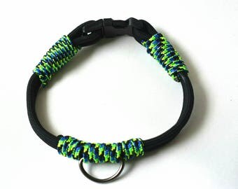 Rope dog collar | Etsy