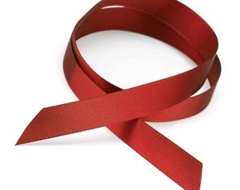Red ribbon | Etsy