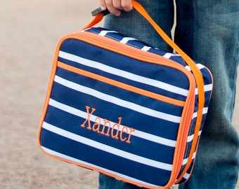 Monogrammed lunchbox | Etsy