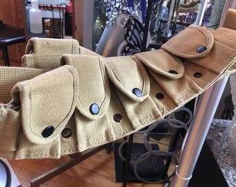 DIY Utility Belt With Pockets and Buckle Closure Made With