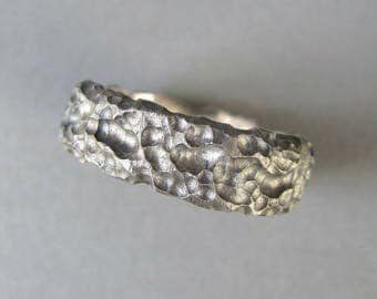 Viking wedding band | Etsy