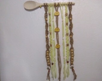 Beaded wall hanging | Etsy