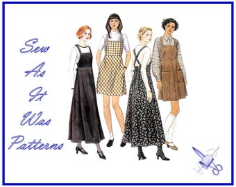 Crossover pinafore | Etsy