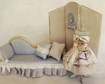Miniature sofa | Etsy