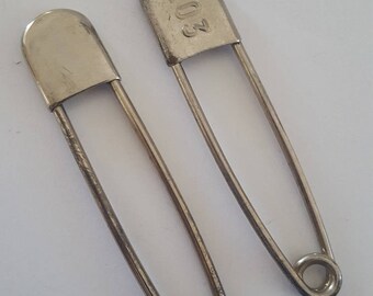 Vintage safety pins | Etsy