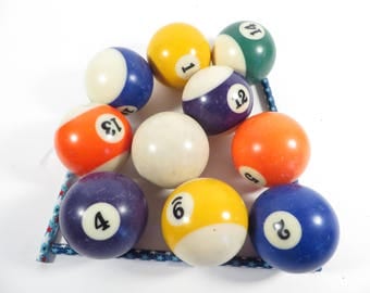 Vintage pool ball | Etsy