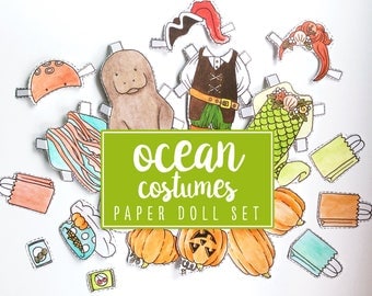 Ocean costume | Etsy