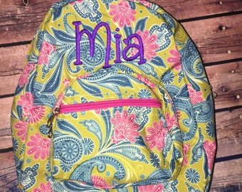 Floral backpack | Etsy