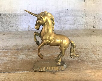 Unicorn statue | Etsy