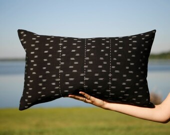 Quilted throw pillow | Etsy