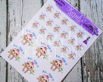 Stickers for the planner lover by KorsehsKreations on Etsy