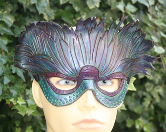 Peacock mask | Etsy