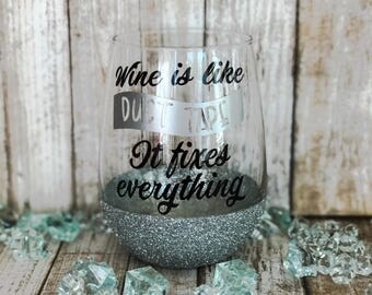 Wine glass sayings | Etsy