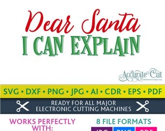 Santa i can explain | Etsy