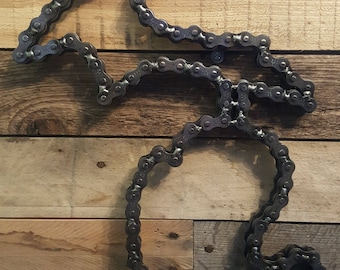 Welded chain art | Etsy