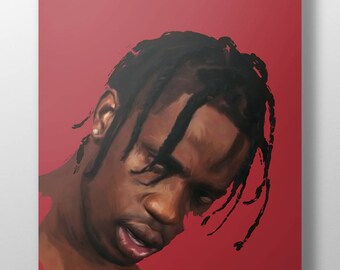 Travis scott art | Etsy