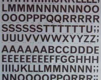 Rub on letters | Etsy