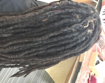 Human hair dreadlock extensions | Etsy