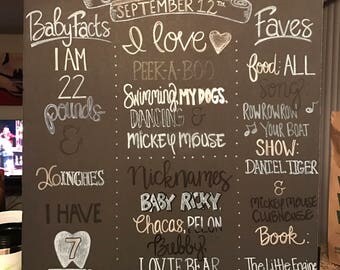 All about me board | Etsy