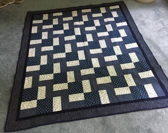 COLOR BLOCK Quilt Pattern to make this Stunning Quilt Full