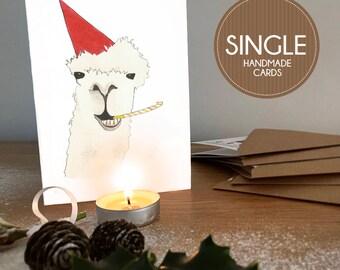 Christmas llama | Etsy