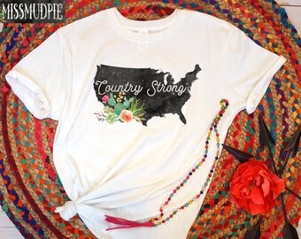 Country music shirt | Etsy