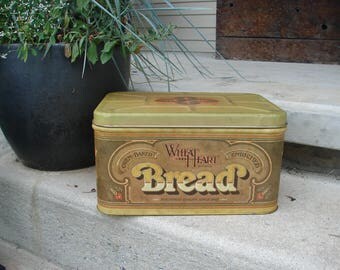 Vintage bread box | Etsy