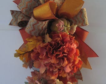 Fall door swag | Etsy