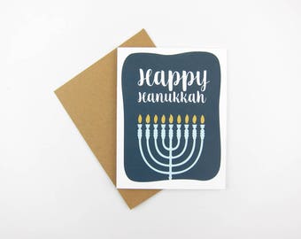 Hanukkah Cards | Etsy