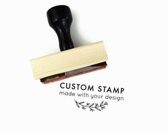 Custom logo stamp | Etsy