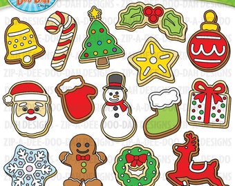 Cookies clipart set | Etsy